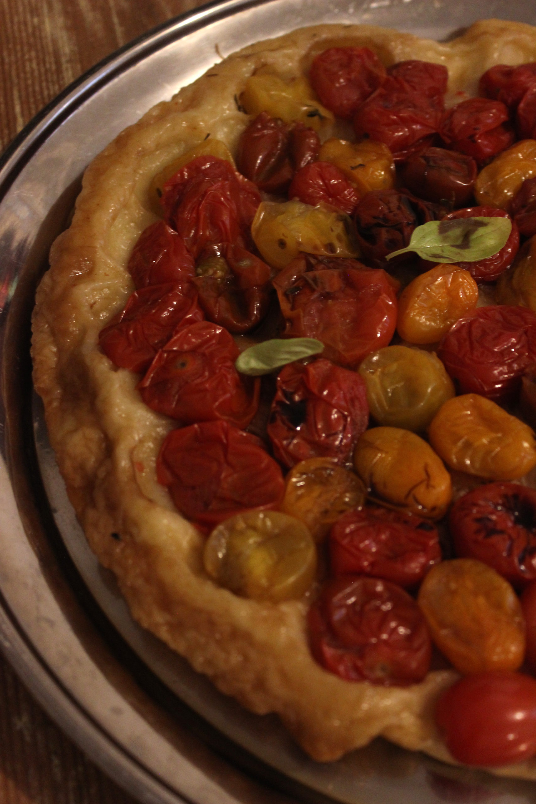 Tarte tatin de tomates cerises au vinaigre balsamique – J'aime trop manger Tarte tatin de tomates cerises au vinaigre balsamique – J'aime trop manger